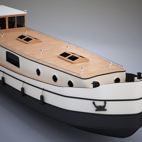 3ds max dutch barge home