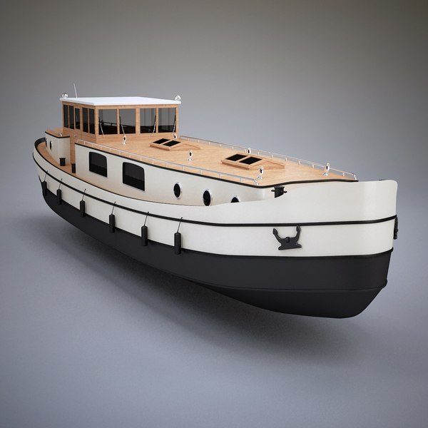 3ds max dutch barge home