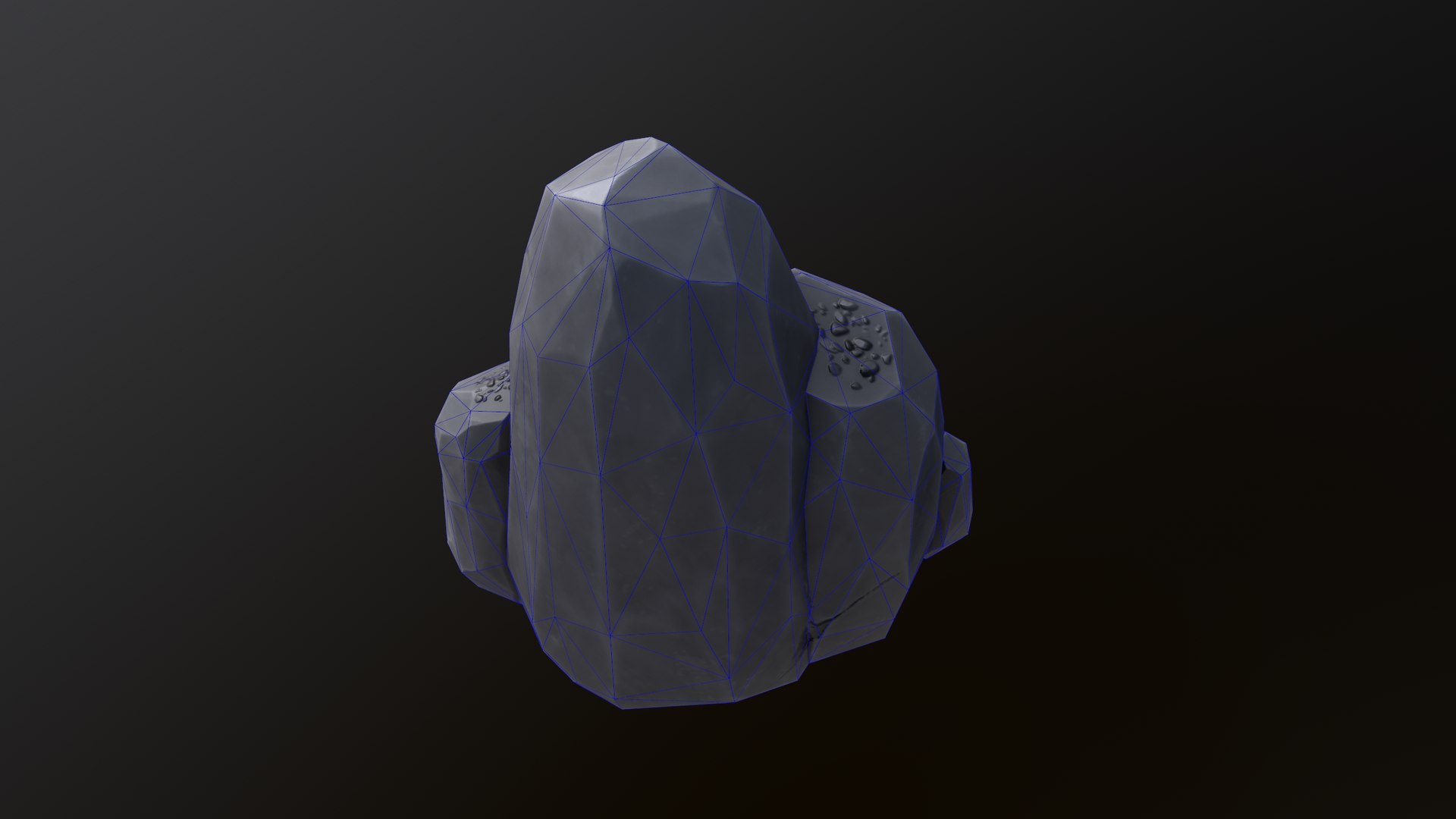 3D Stylized Rock Low-poly - TurboSquid 1649106