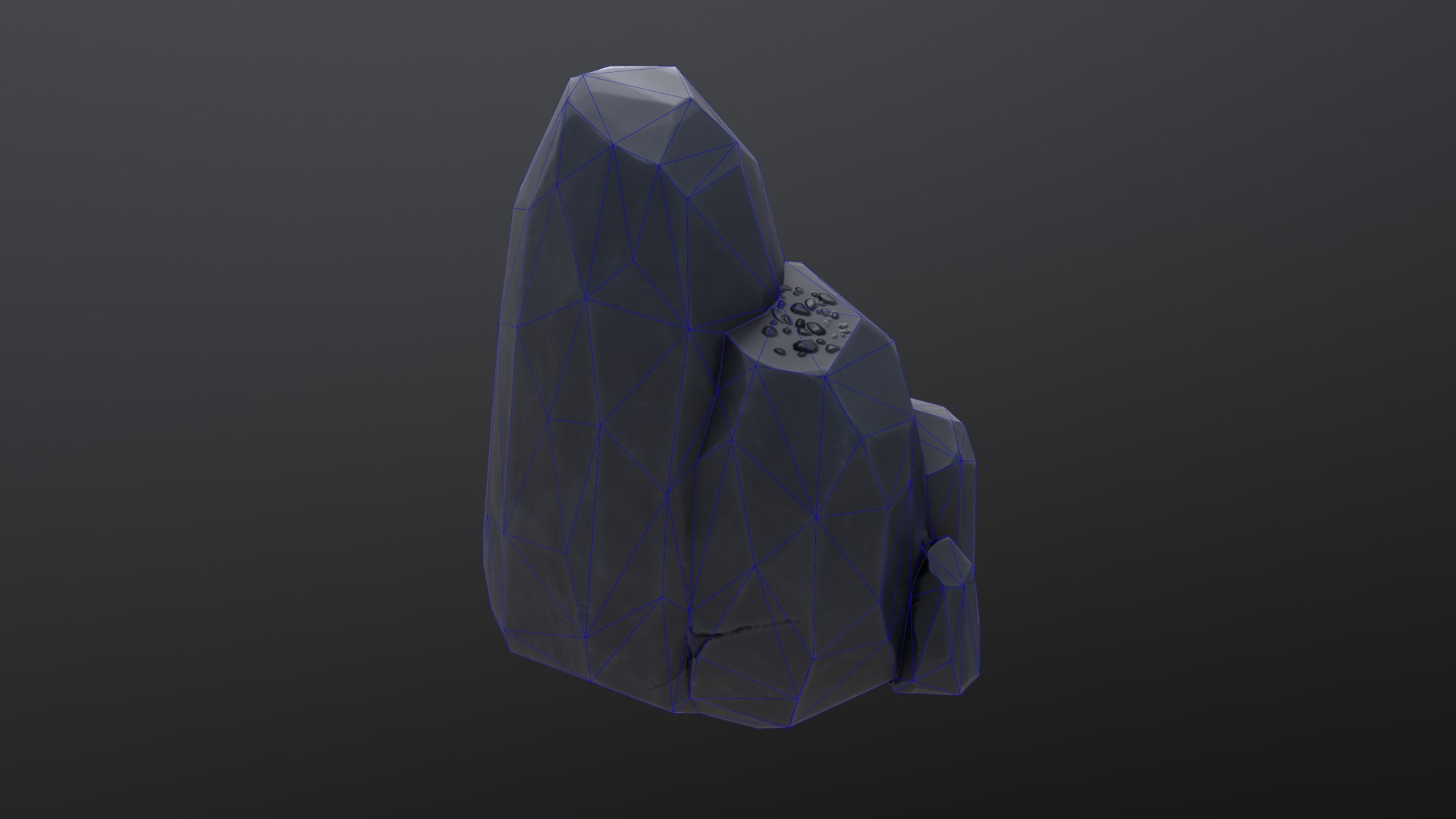3D Stylized Rock Low-poly - TurboSquid 1649106