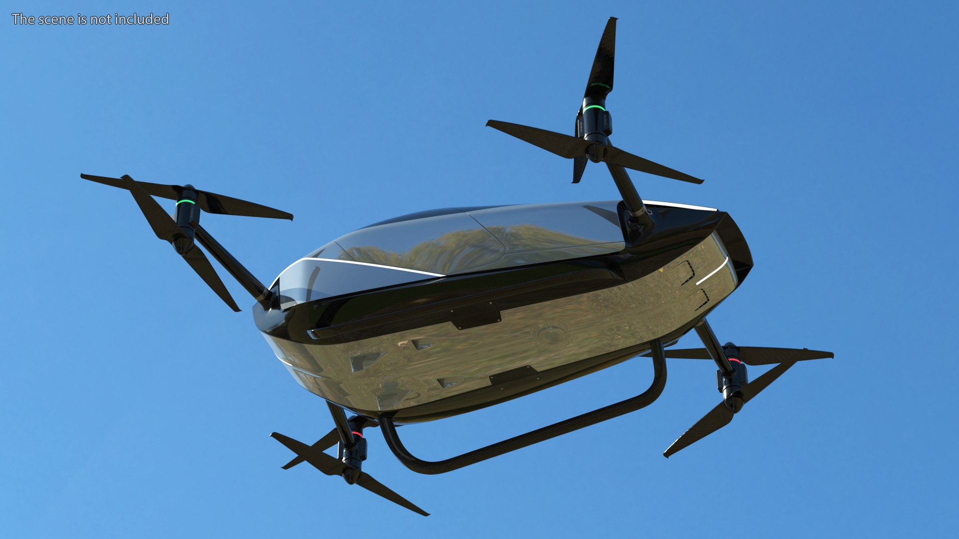 3D Xpeng X2 Flying Car Rigged For Maya Model - TurboSquid 2033587