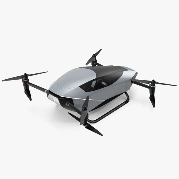 modelo 3d Xpeng X2 Flying Car Rigged for Maya - TurboSquid 2033587