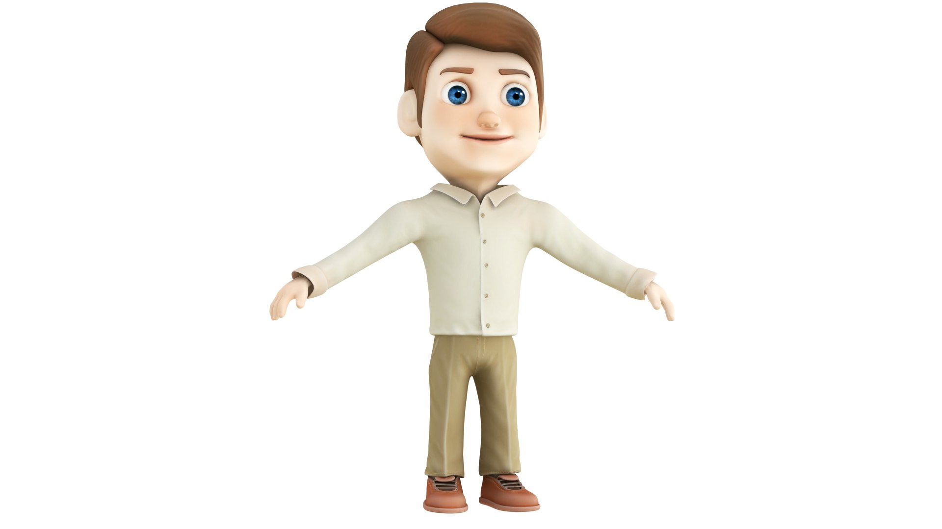 Cartoon Mother And Father 3D Model - TurboSquid 2214915