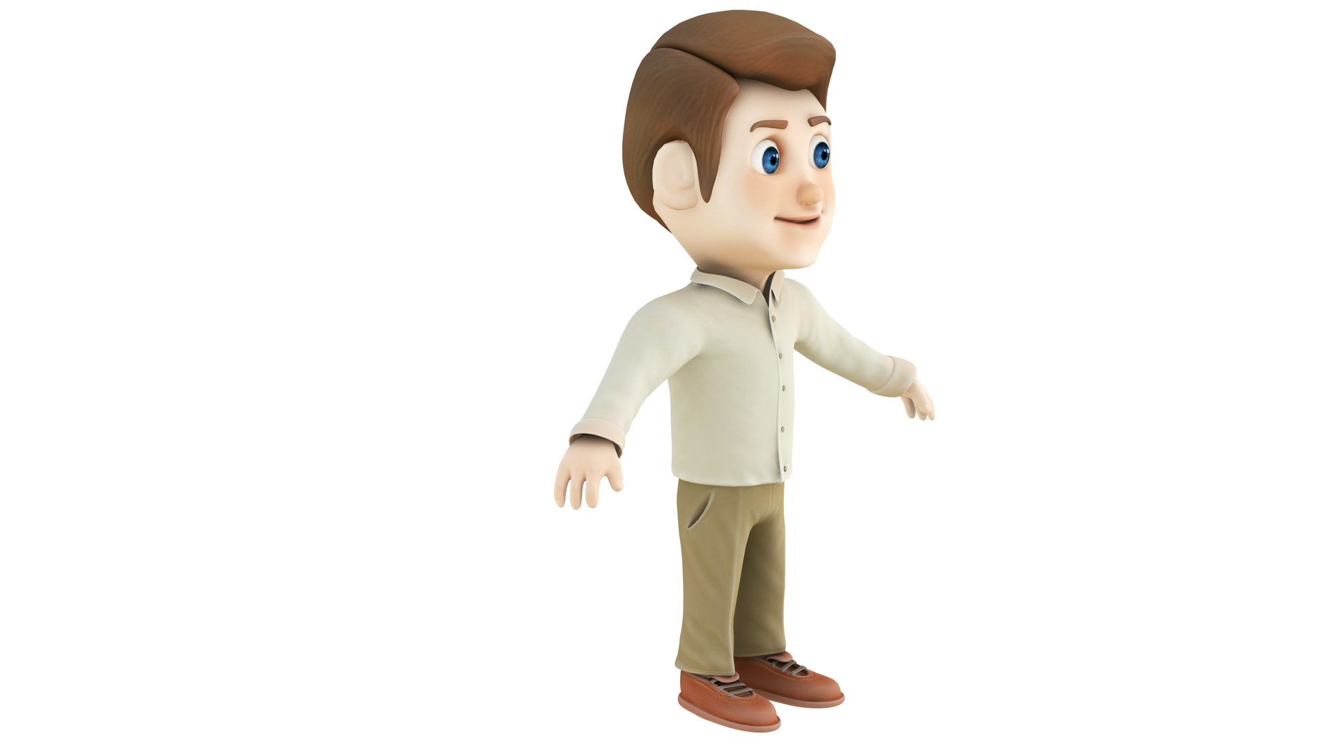 Cartoon Mother And Father 3D Model - TurboSquid 2214915