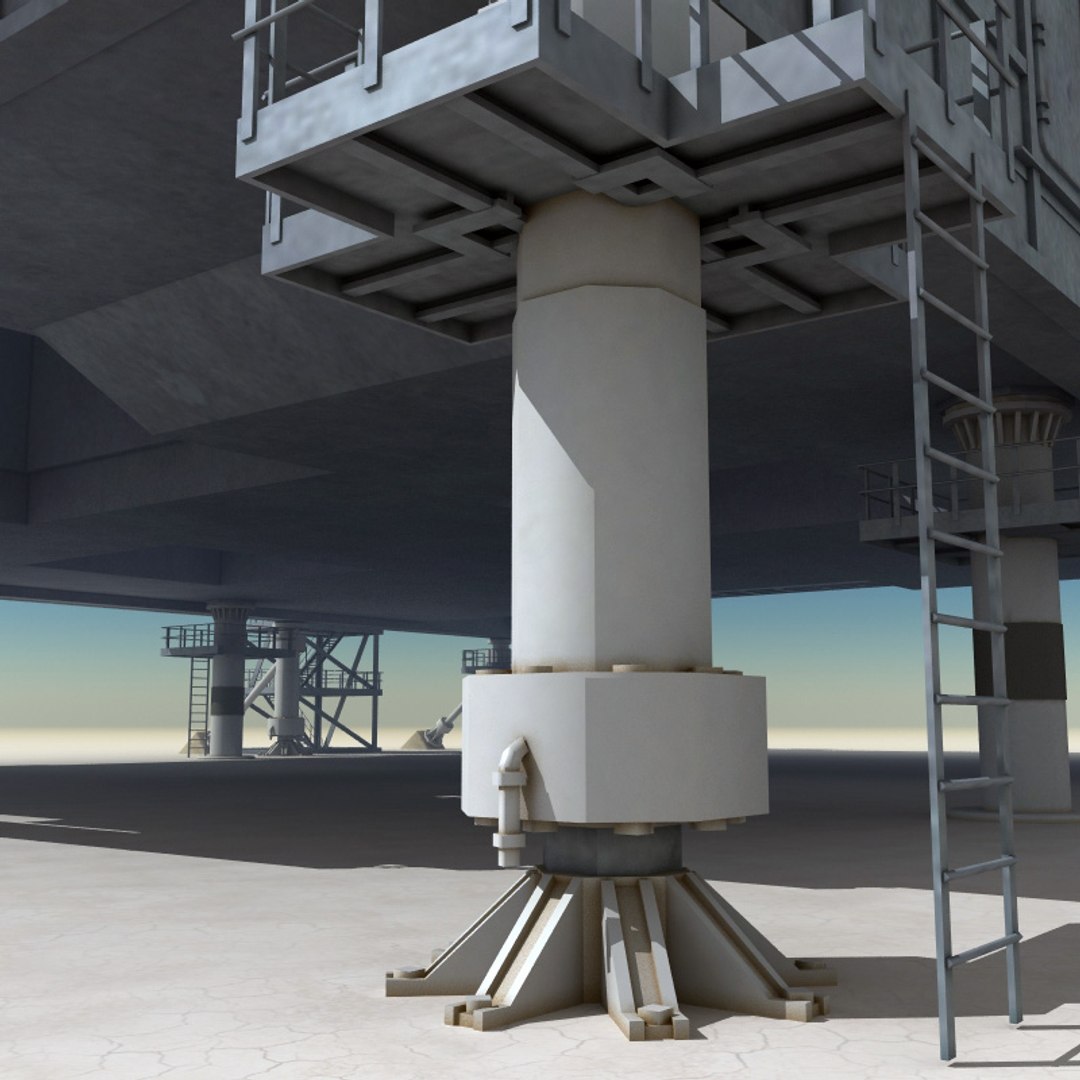 3d Mobile Launch Platform V2 Model