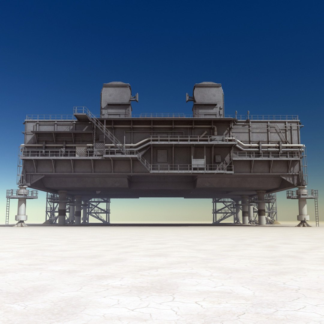 3d Mobile Launch Platform V2 Model