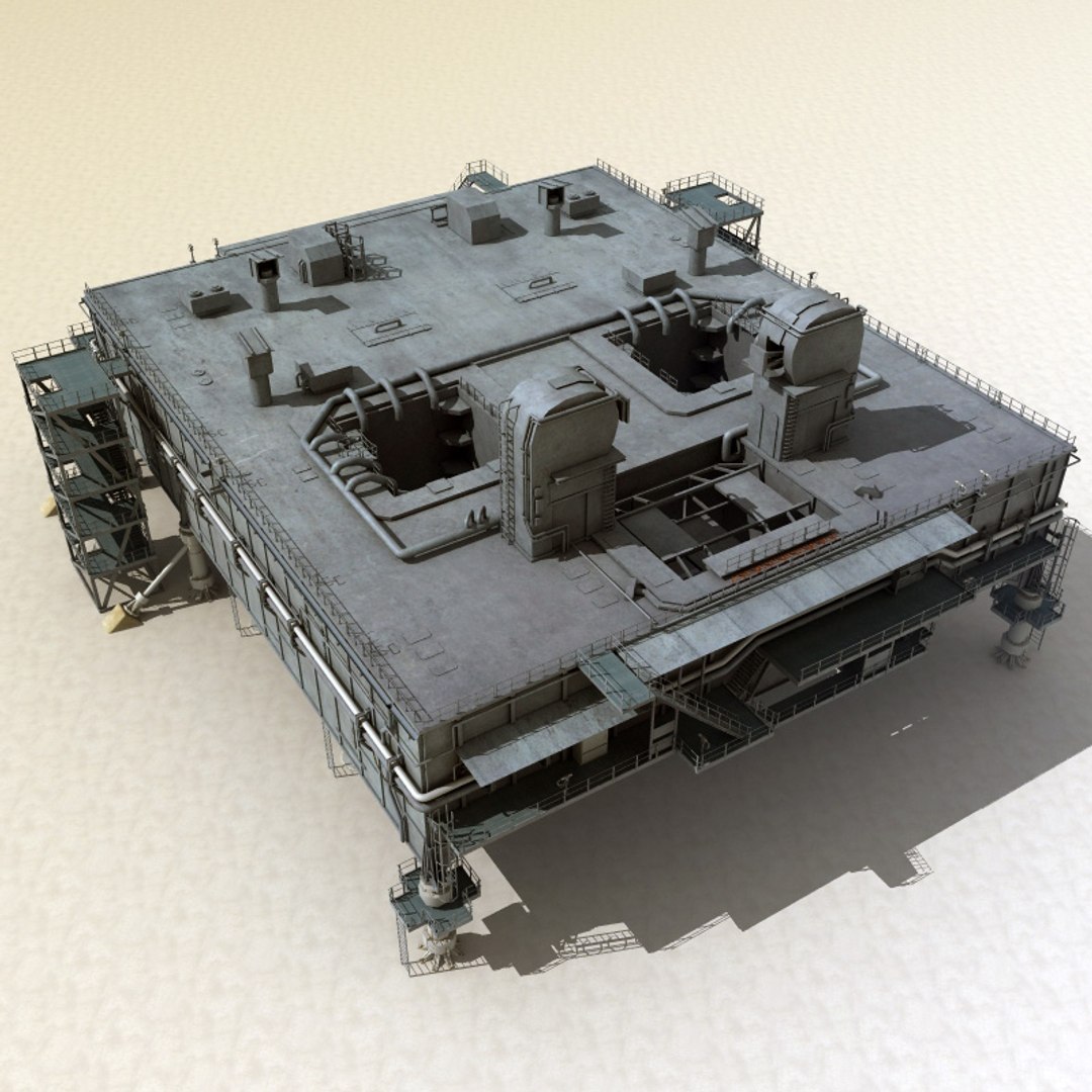 3d Mobile Launch Platform V2 Model