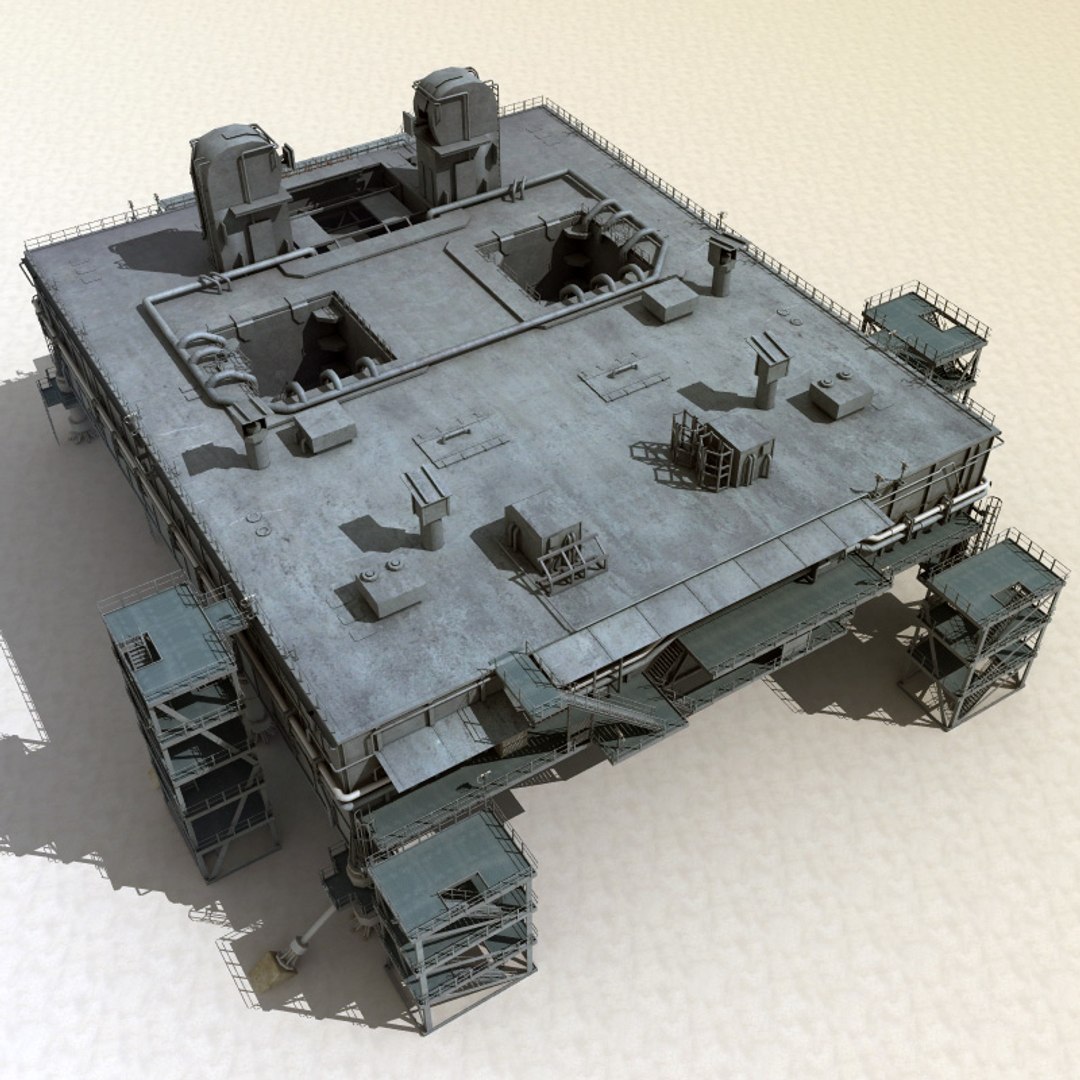 3d Mobile Launch Platform V2 Model