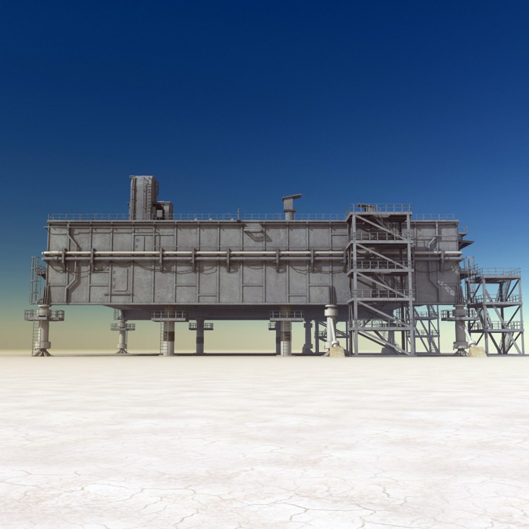 3d Mobile Launch Platform V2 Model