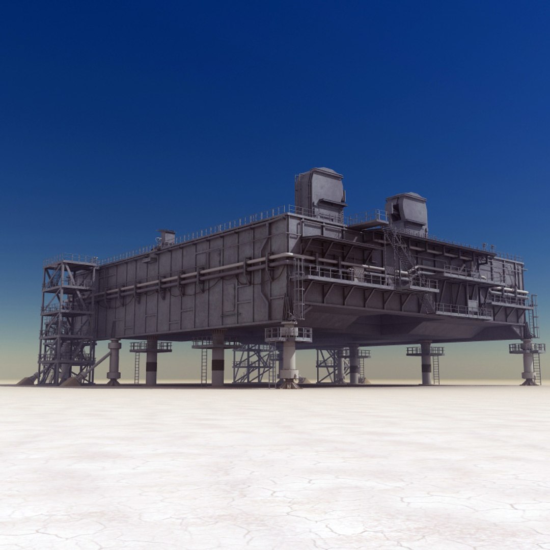 3d Mobile Launch Platform V2 Model