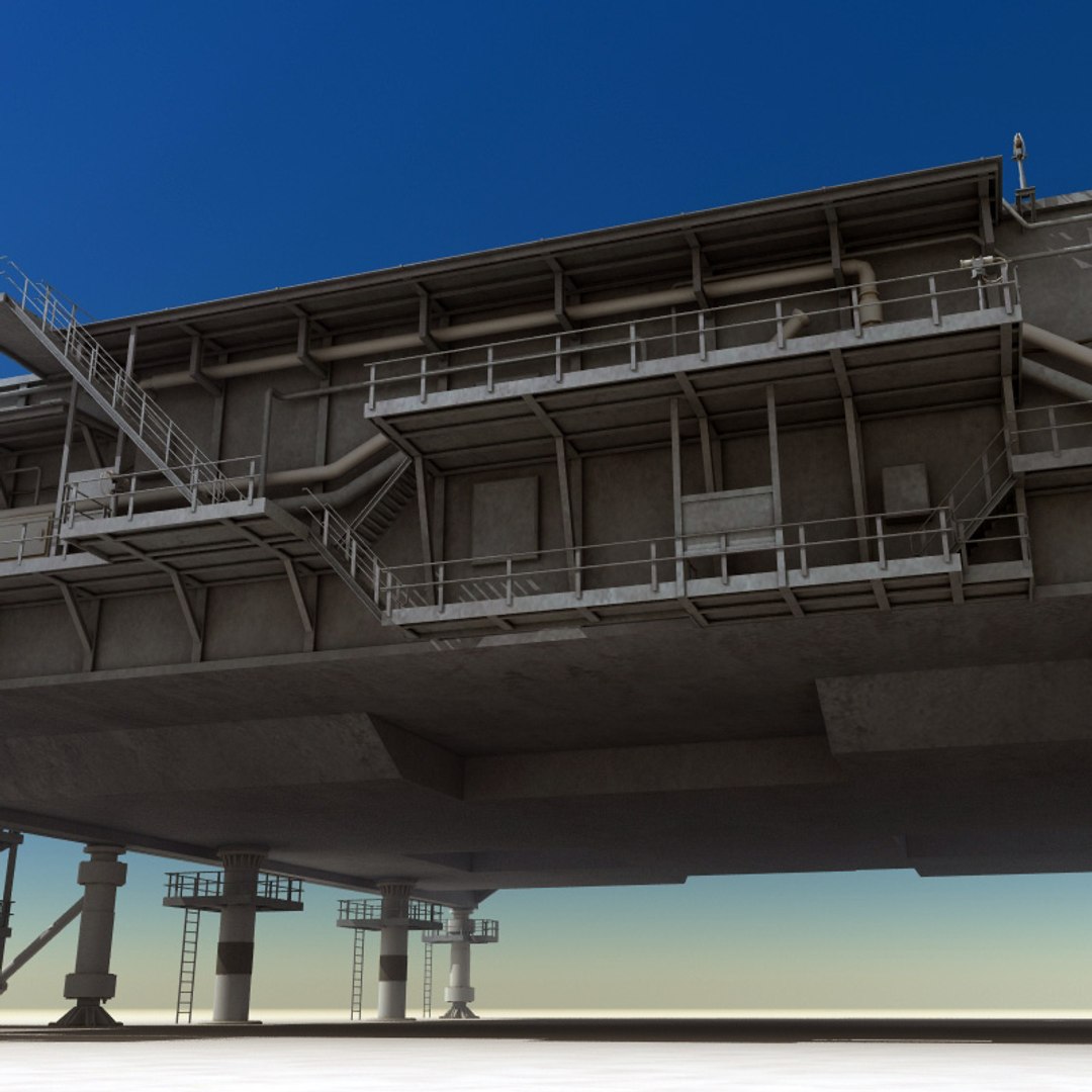 3d Mobile Launch Platform V2 Model