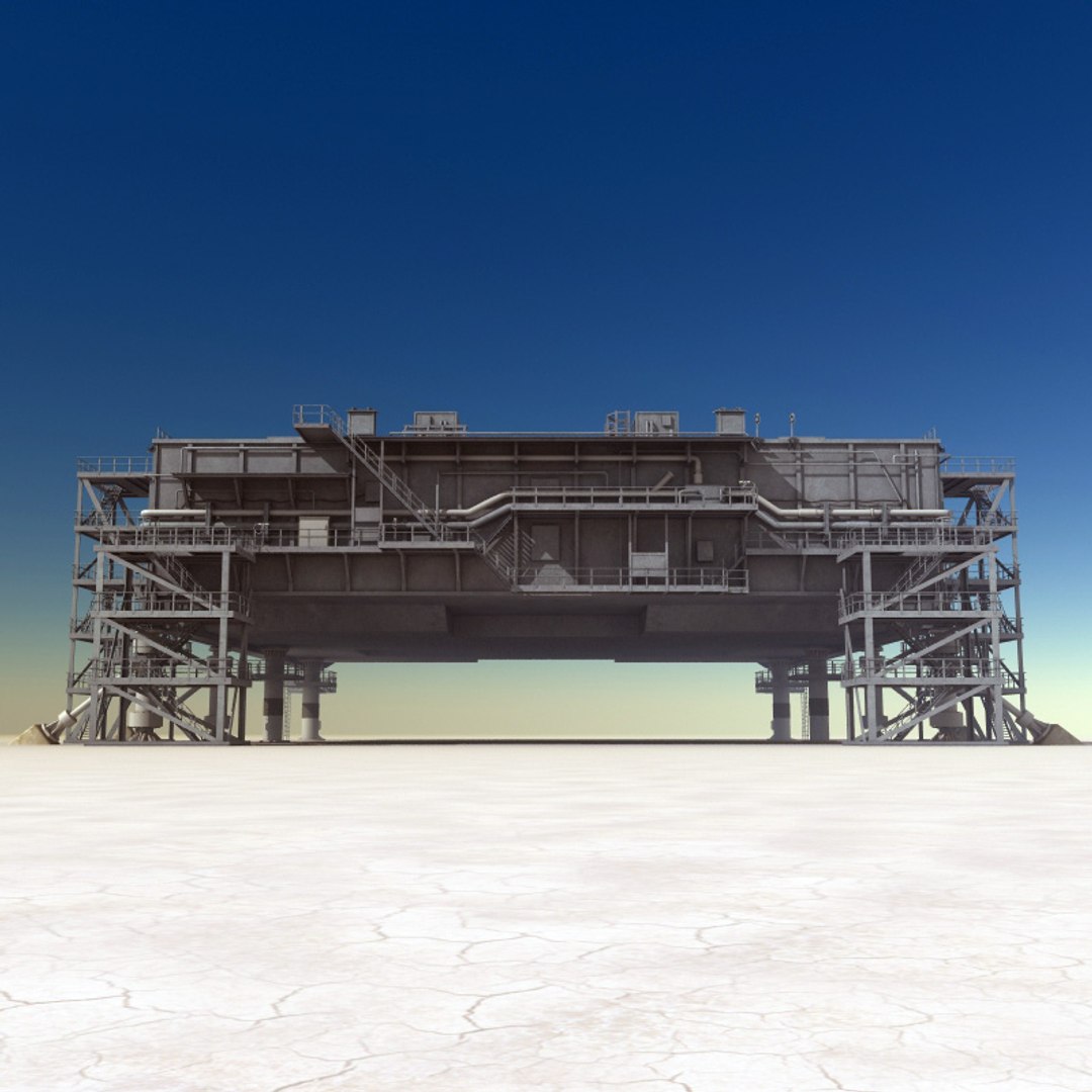 3d Mobile Launch Platform V2 Model