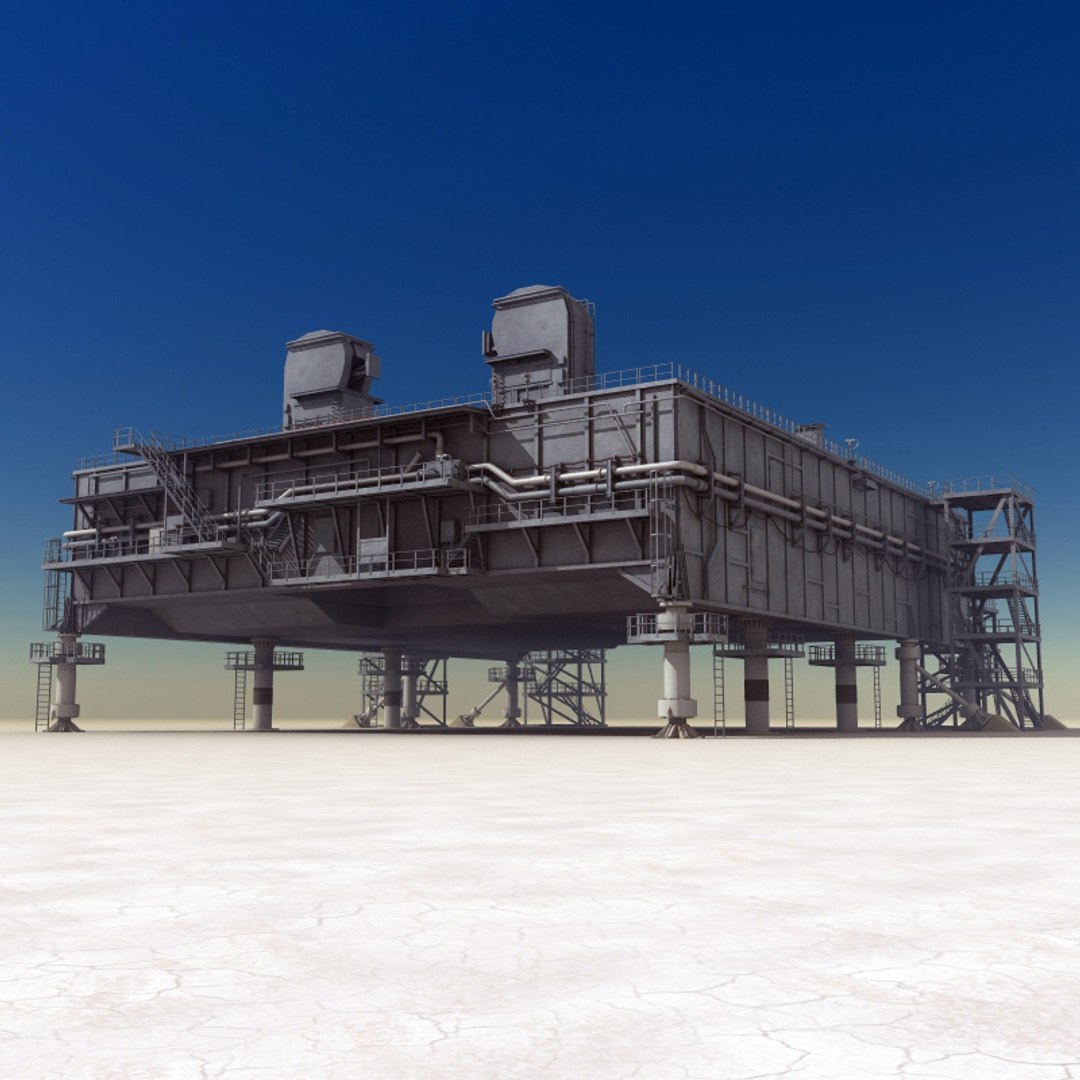 3d Mobile Launch Platform V2 Model