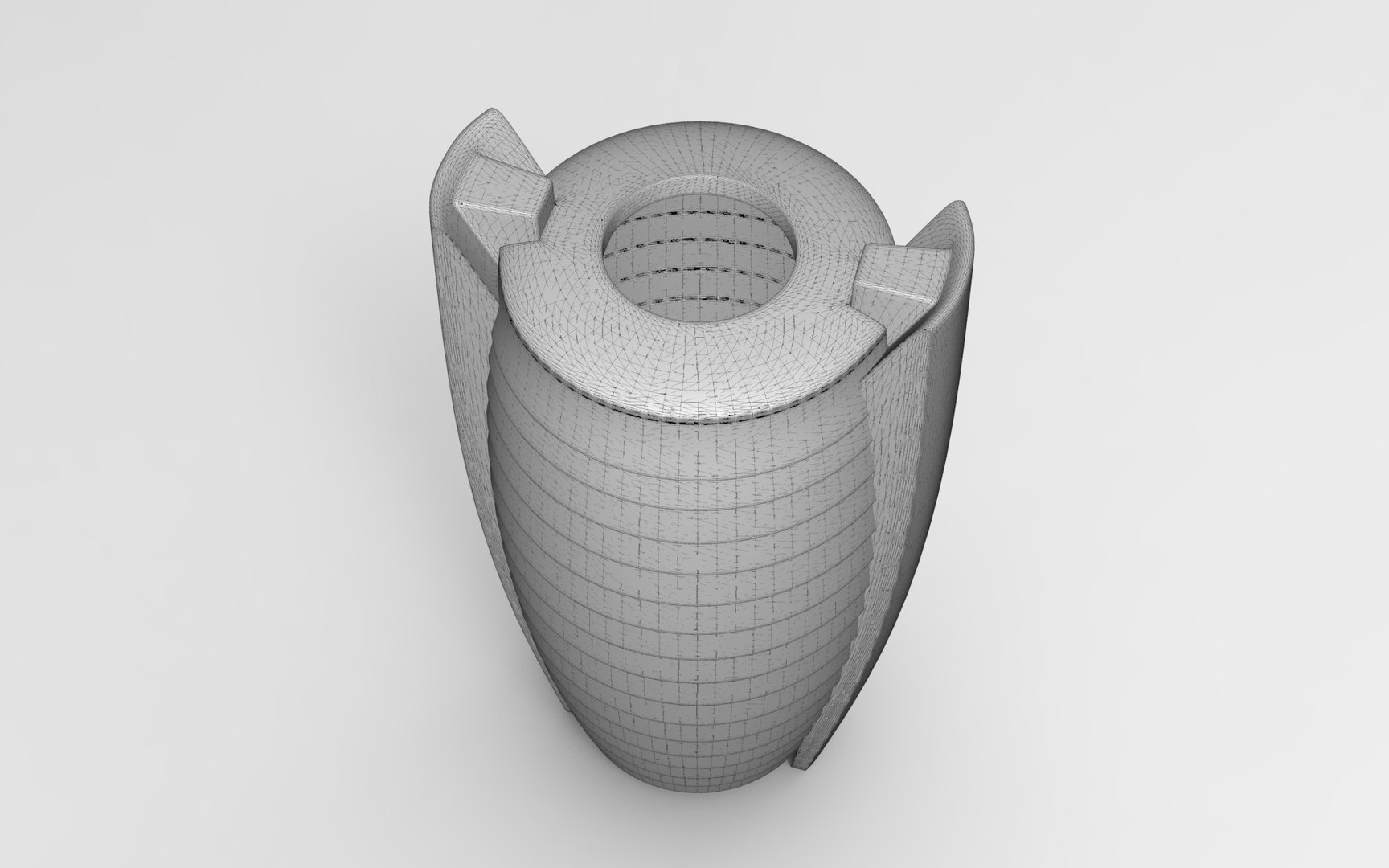 Crab Litter Bin 3D Model - TurboSquid 2097158