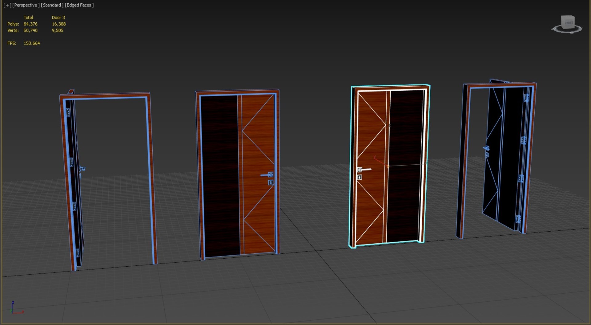 3D Door Design 84 Model - TurboSquid 2213981