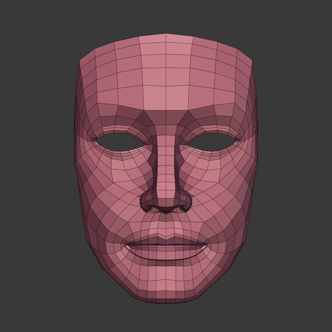 3D Model Neutral Mask - TurboSquid 1353000