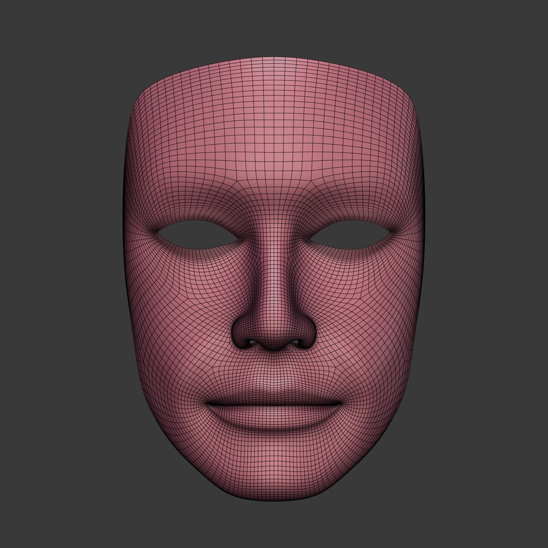 3D Model Neutral Mask - TurboSquid 1353000