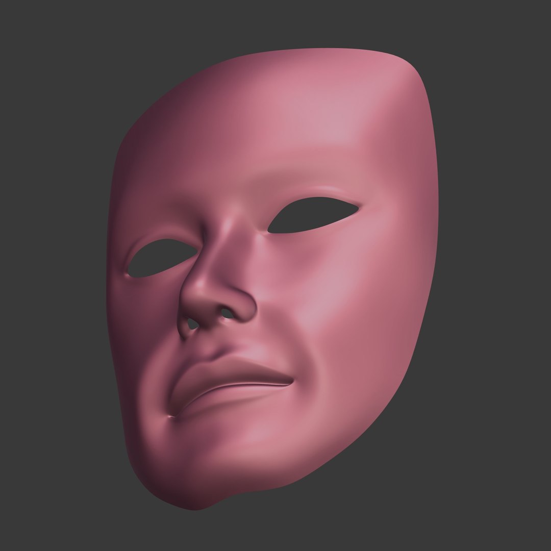 3D Model Neutral Mask - TurboSquid 1353000