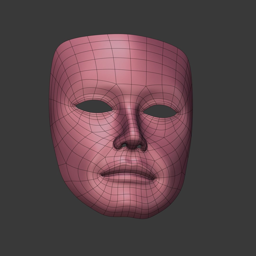 3D Model Neutral Mask - TurboSquid 1353000