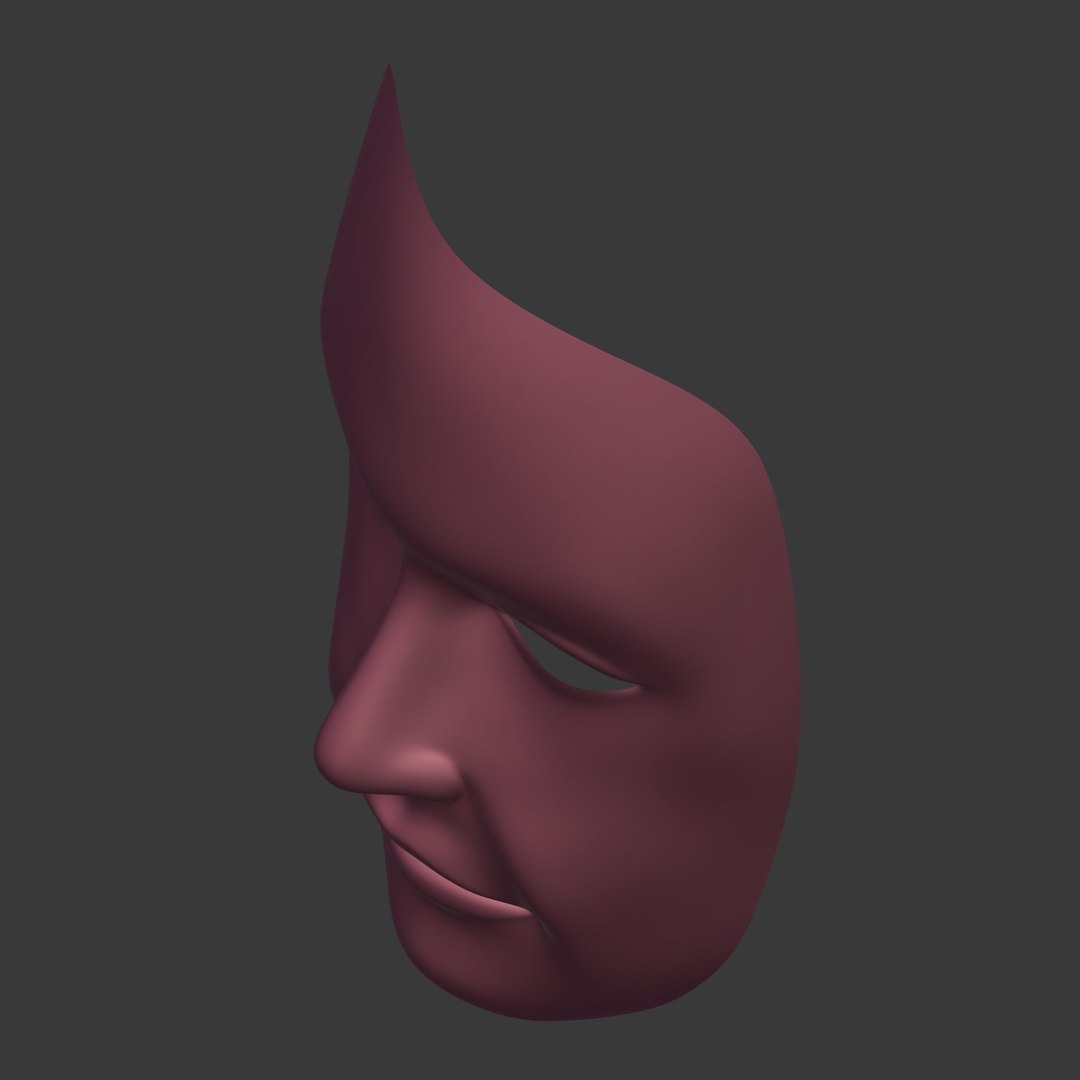 3D Model Neutral Mask - TurboSquid 1353000