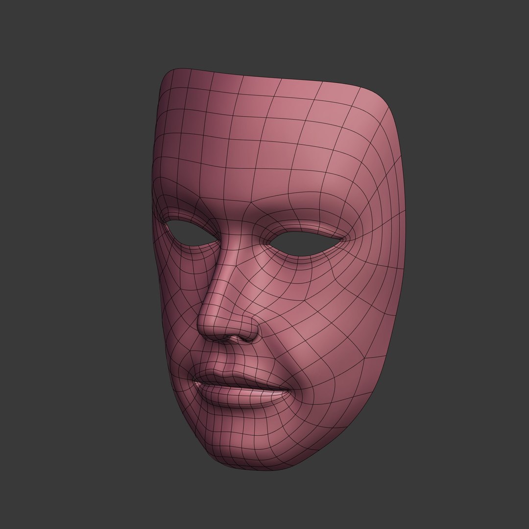 3D Model Neutral Mask - TurboSquid 1353000