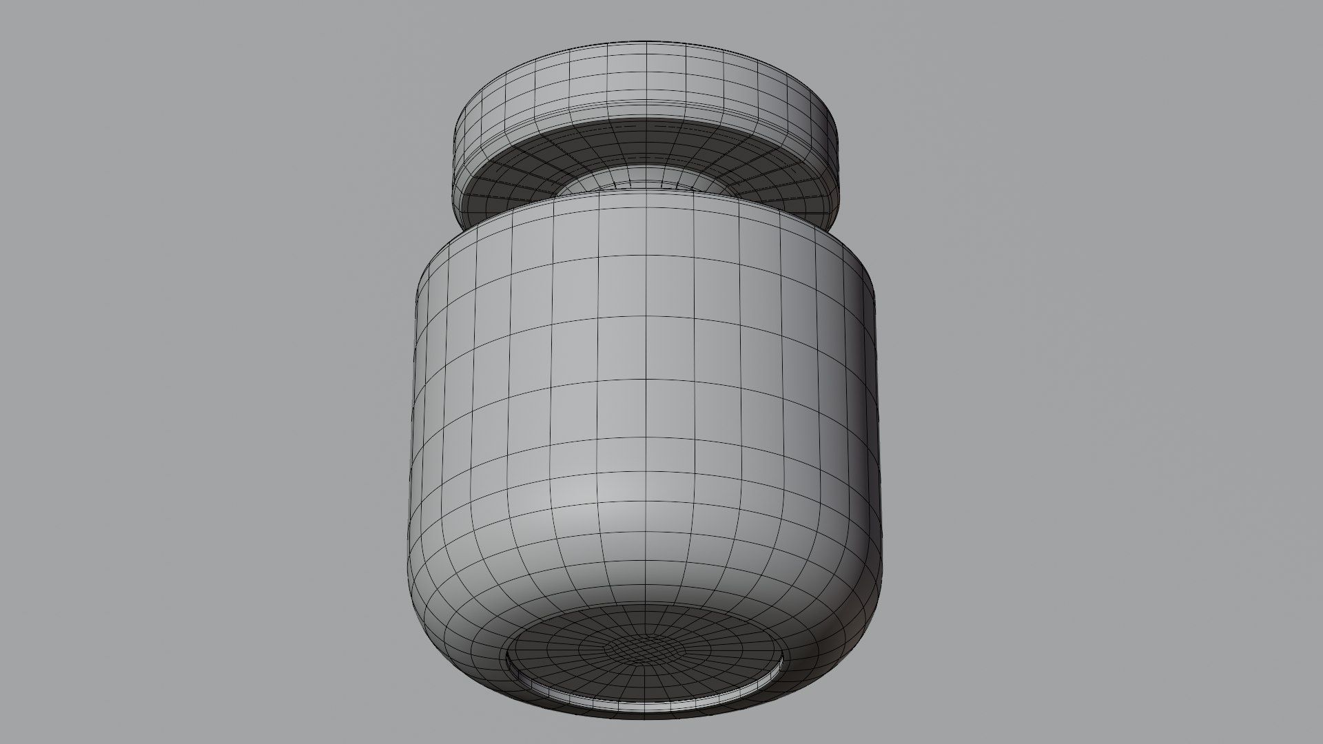 3D Model Transparent Jar - TurboSquid 2258422