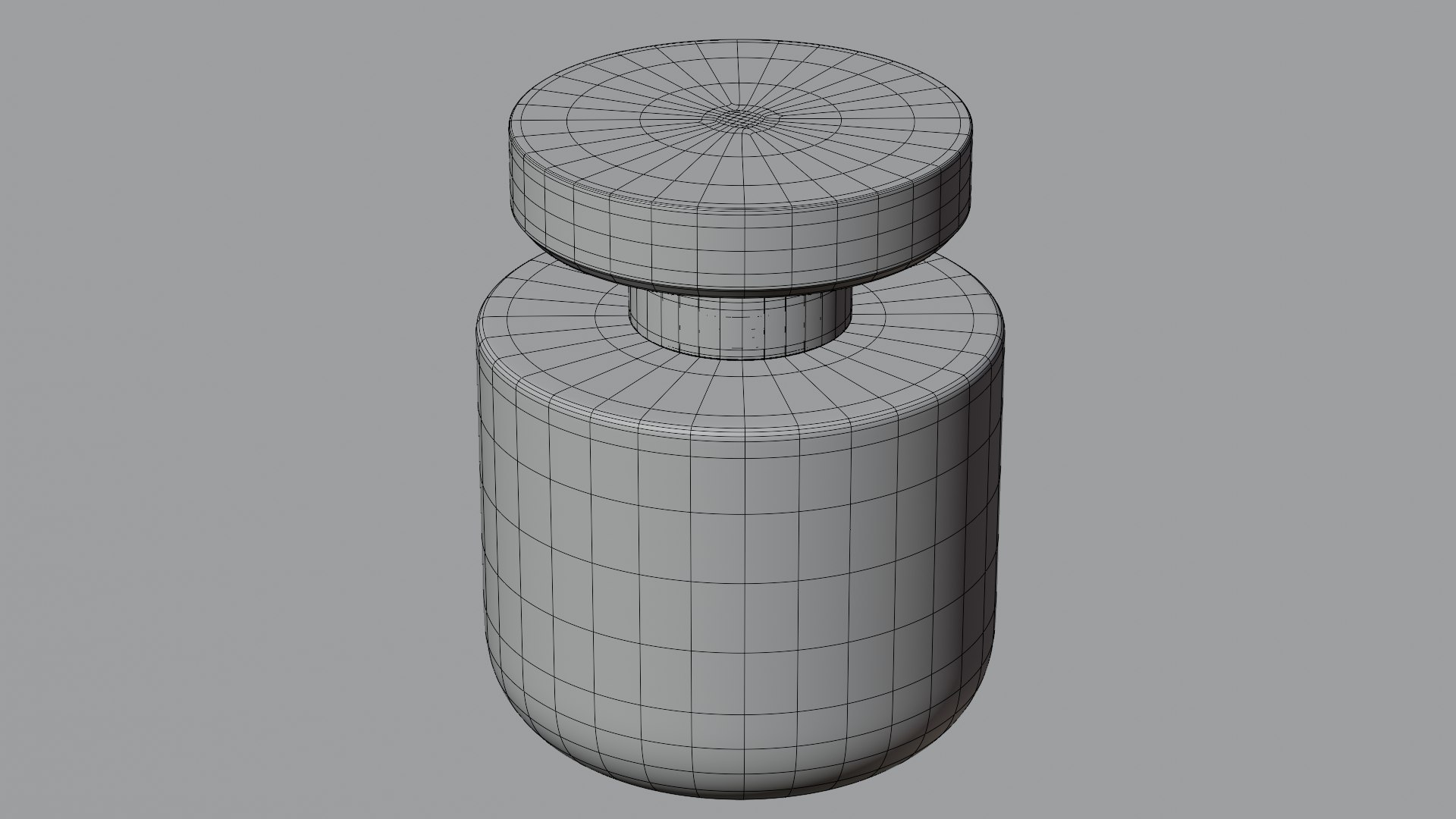 3D Model Transparent Jar - TurboSquid 2258422
