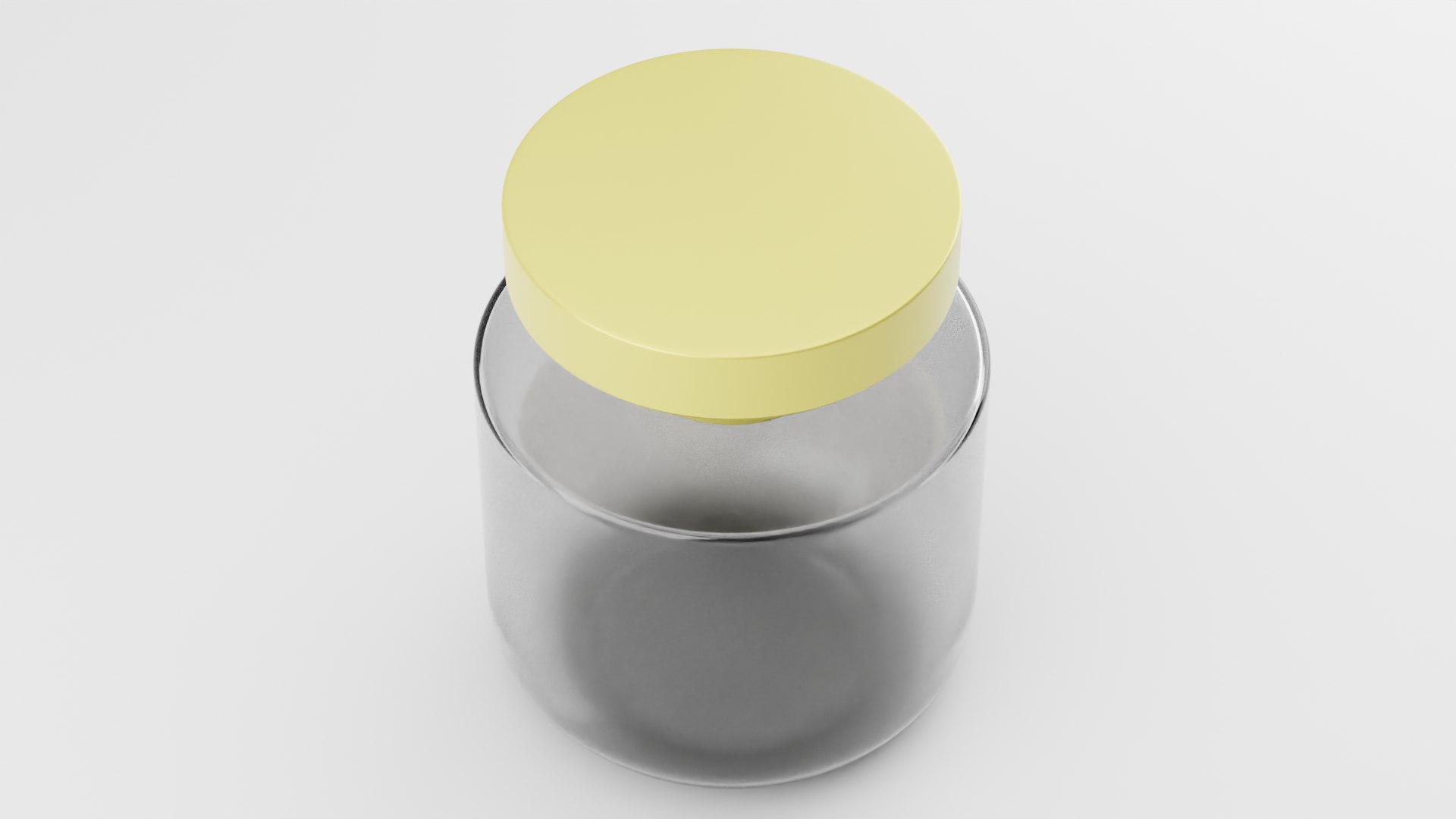 3D Model Transparent Jar - TurboSquid 2258422