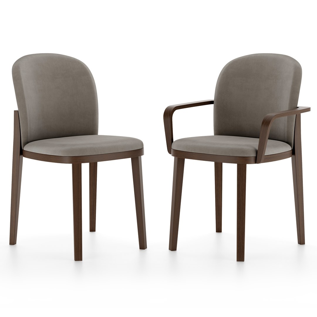 3D Chair Orchestra and table Inari by PIANCA - TurboSquid 1739812