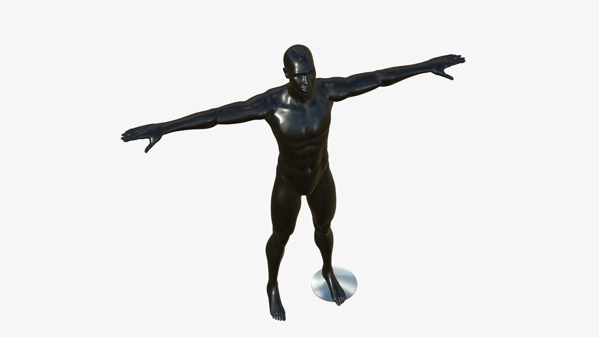 3D Mannequin T Pose Full Body Model - TurboSquid 2167174