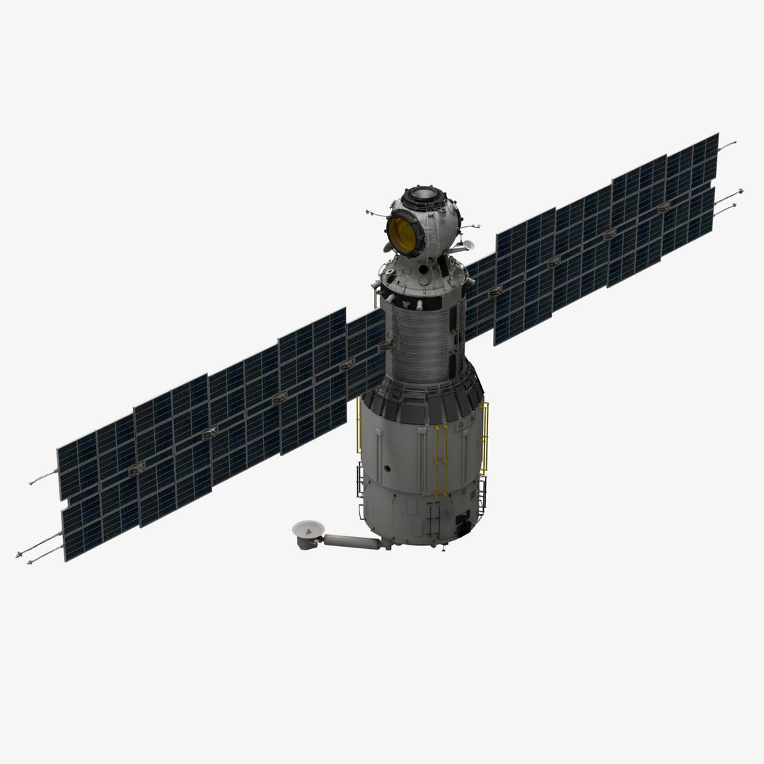 3ds space service module zvezda