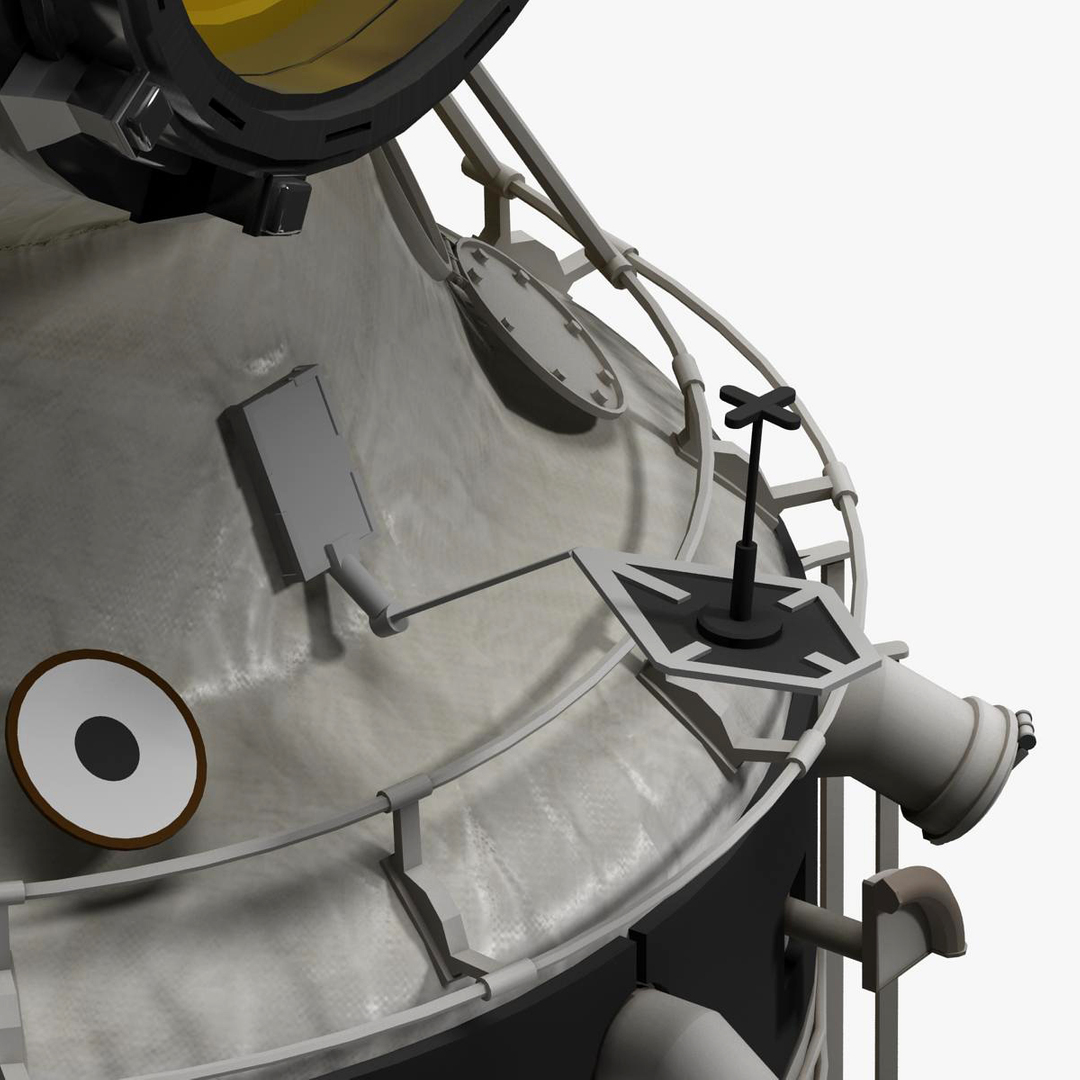 3ds space service module zvezda