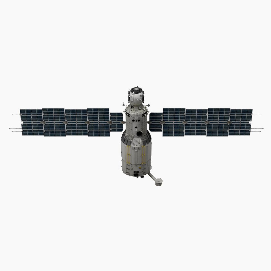 3ds space service module zvezda