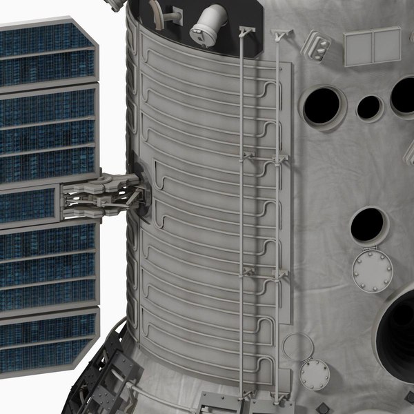 3ds space service module zvezda