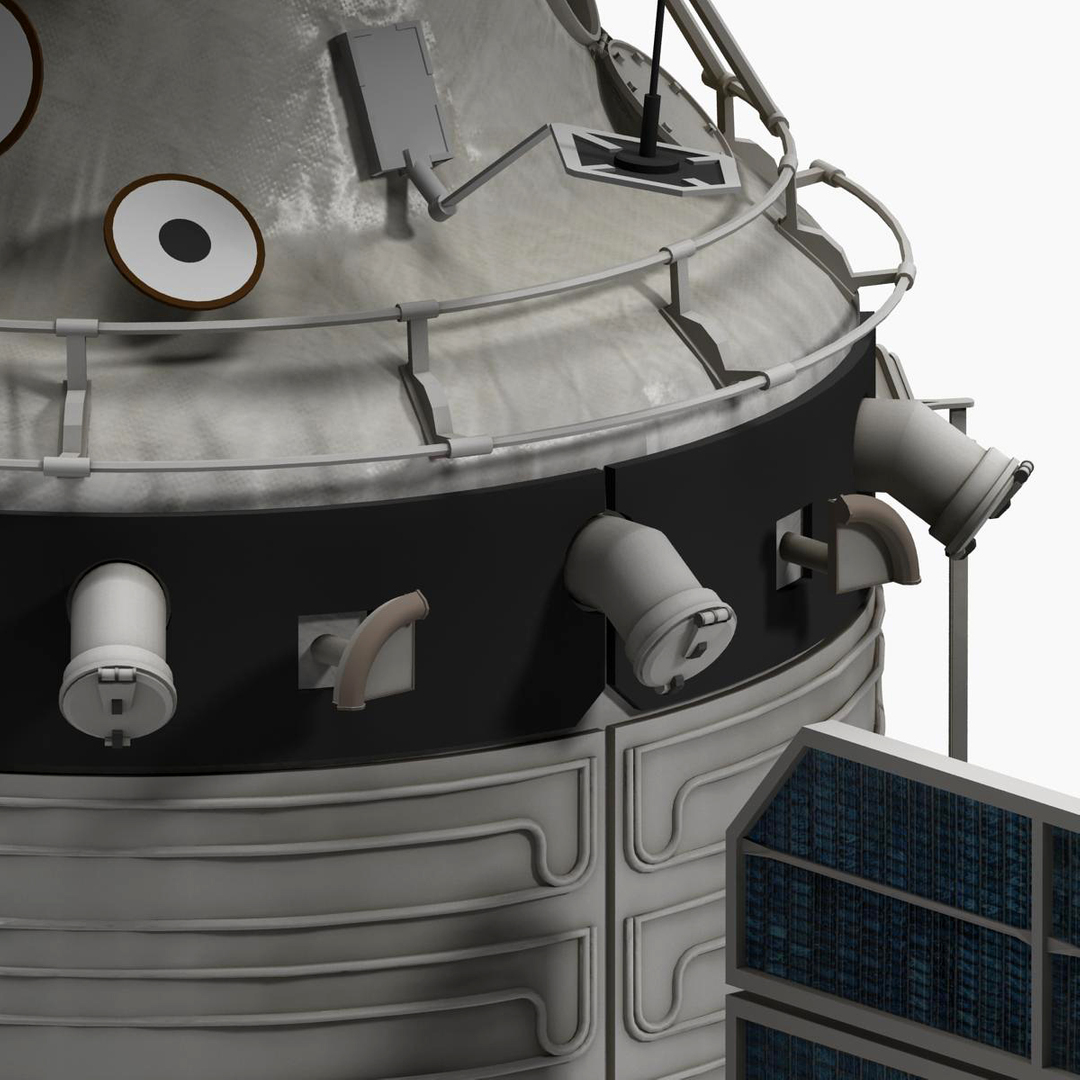 3ds space service module zvezda