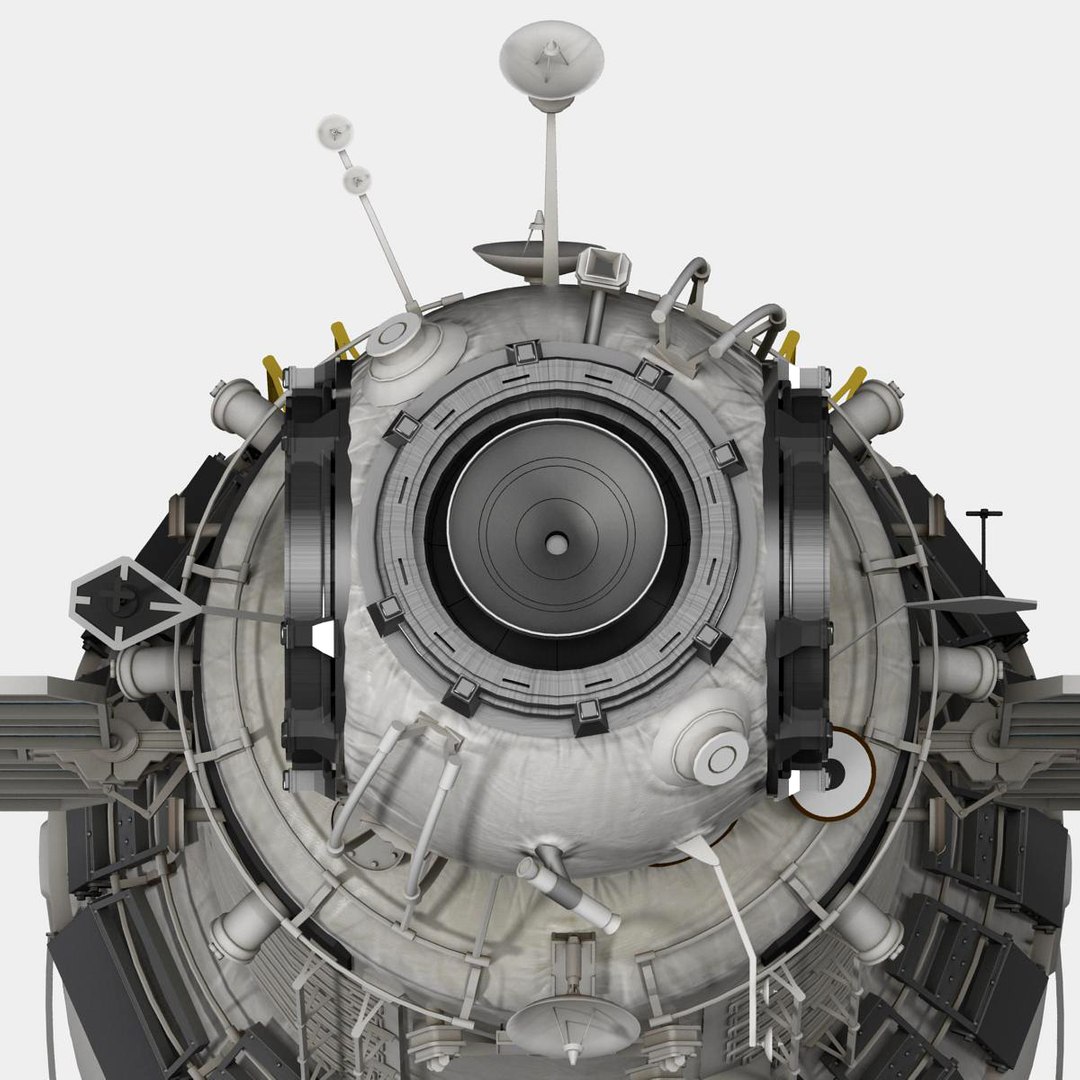 3ds space service module zvezda