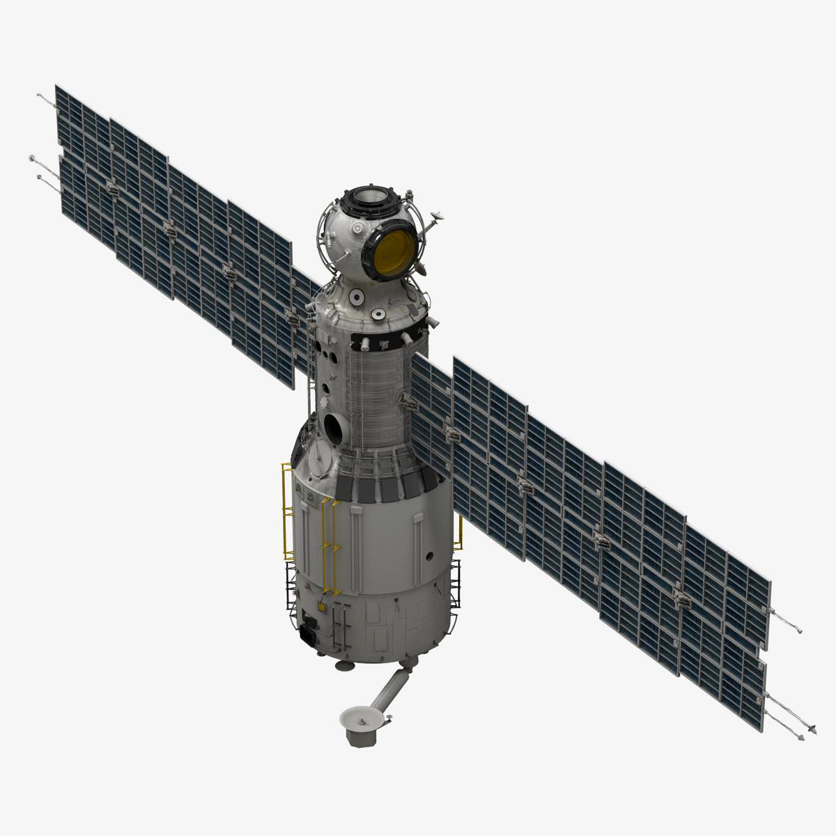 3ds space service module zvezda