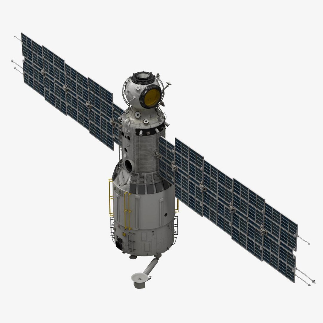 3ds space service module zvezda