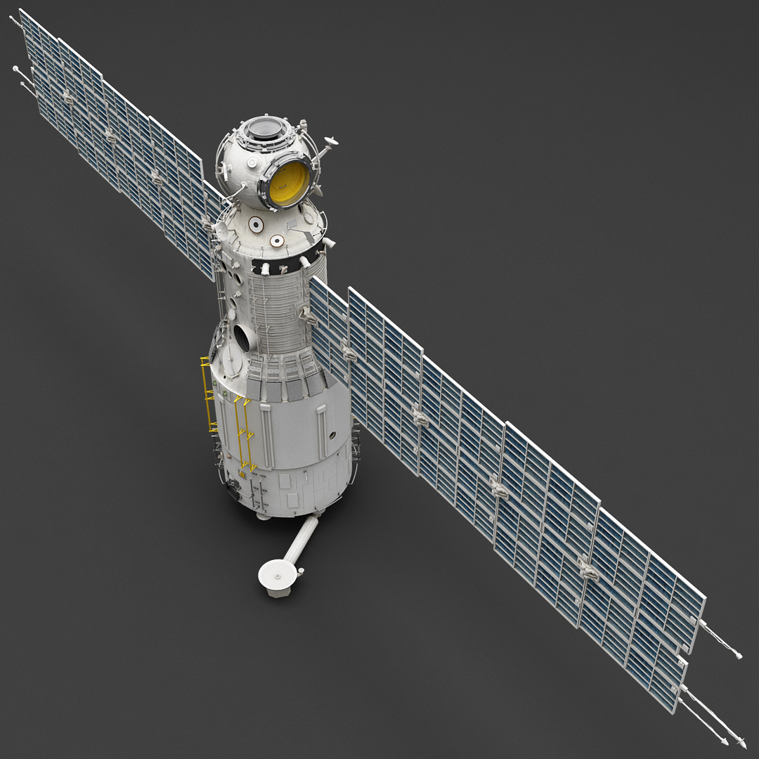 3ds space service module zvezda