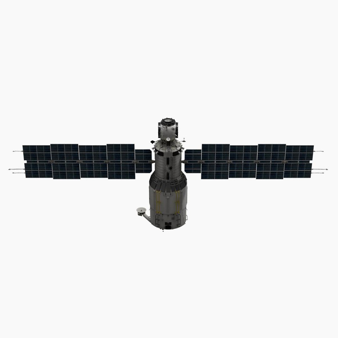 3ds space service module zvezda