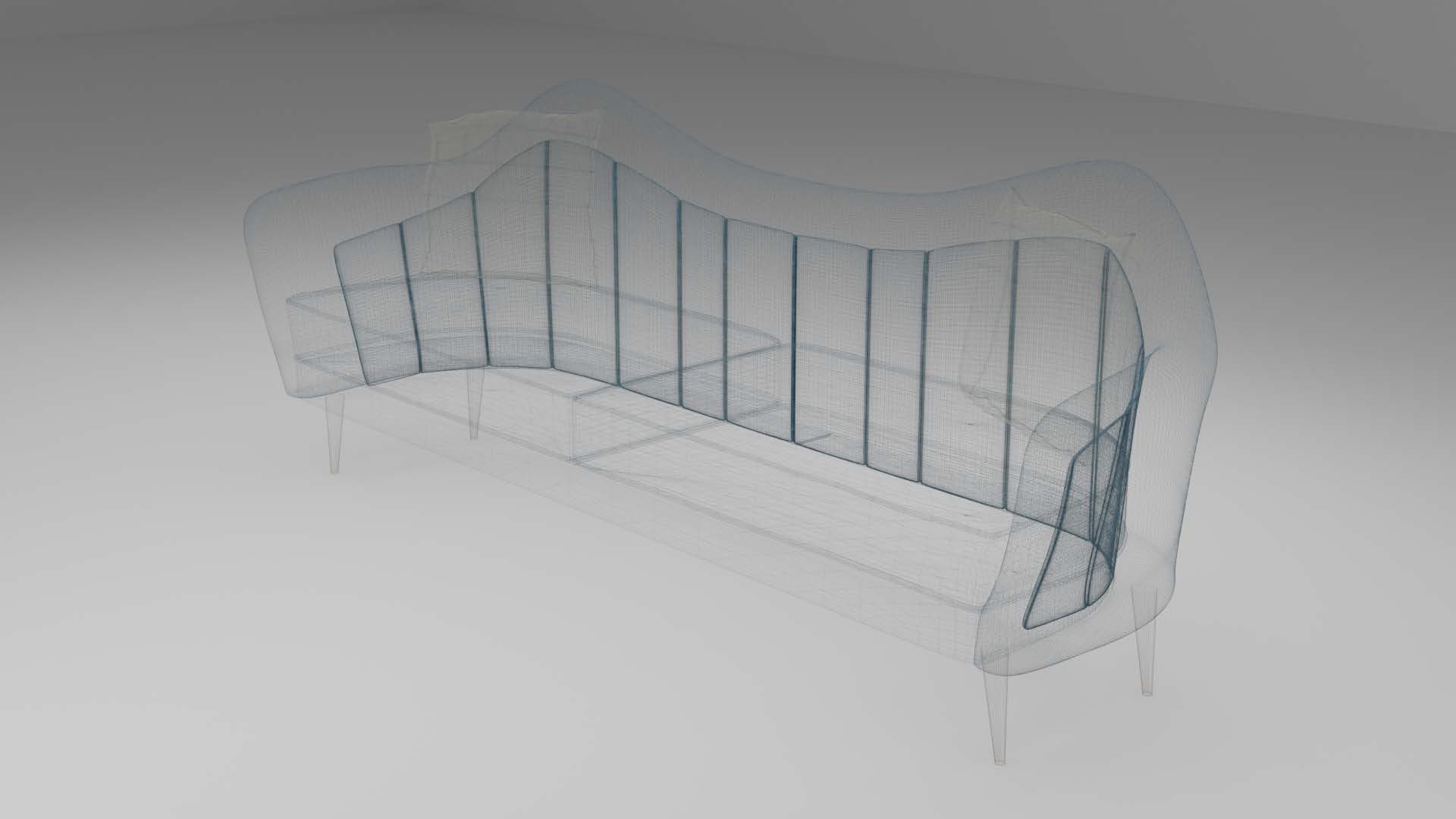3D Sofa Realistic For Blender - TurboSquid 2039634