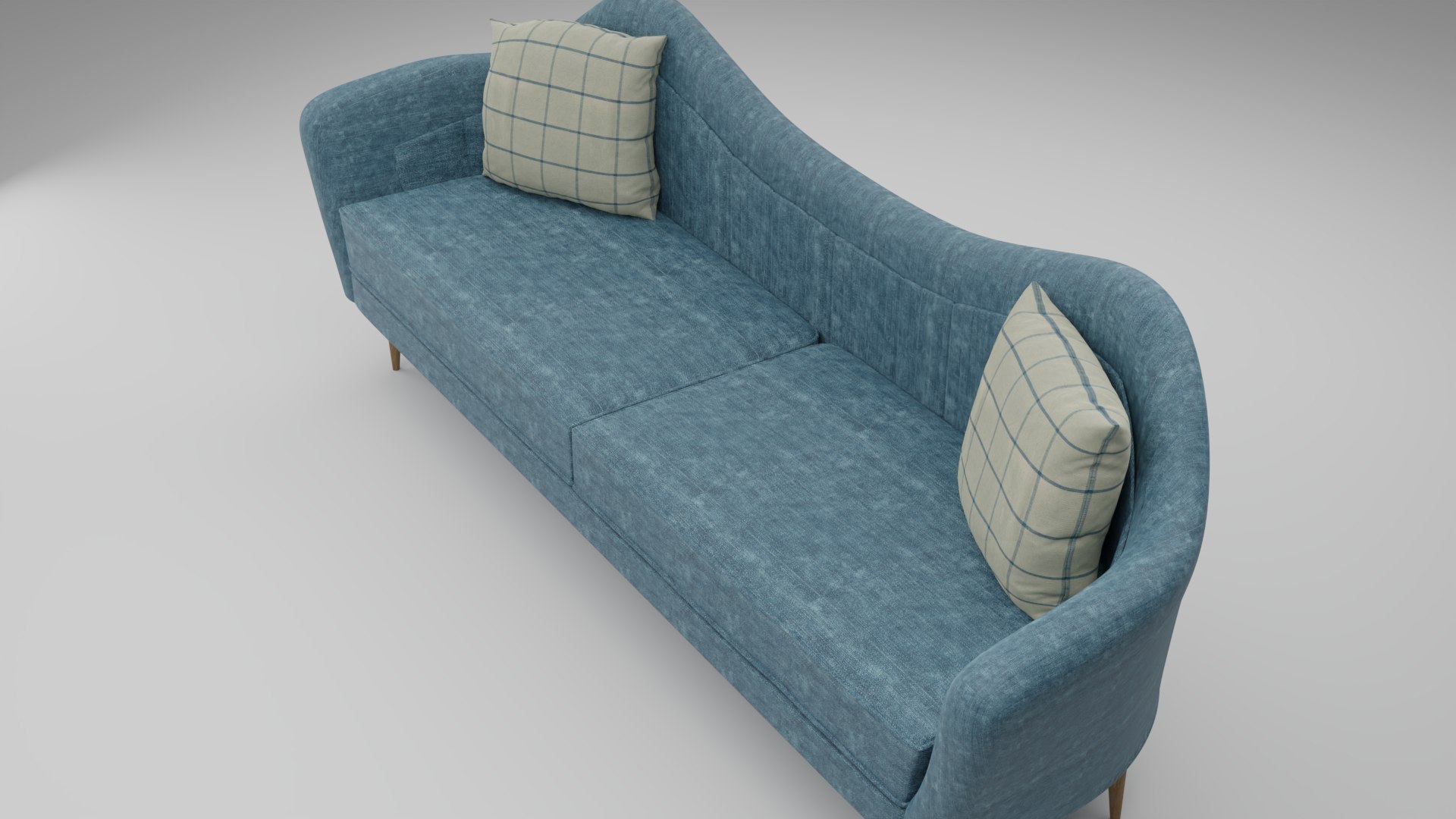 3D Sofa Realistic For Blender - TurboSquid 2039634