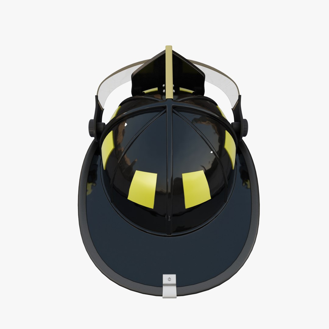 3ds Max Msa Cairns Fireman Helmet