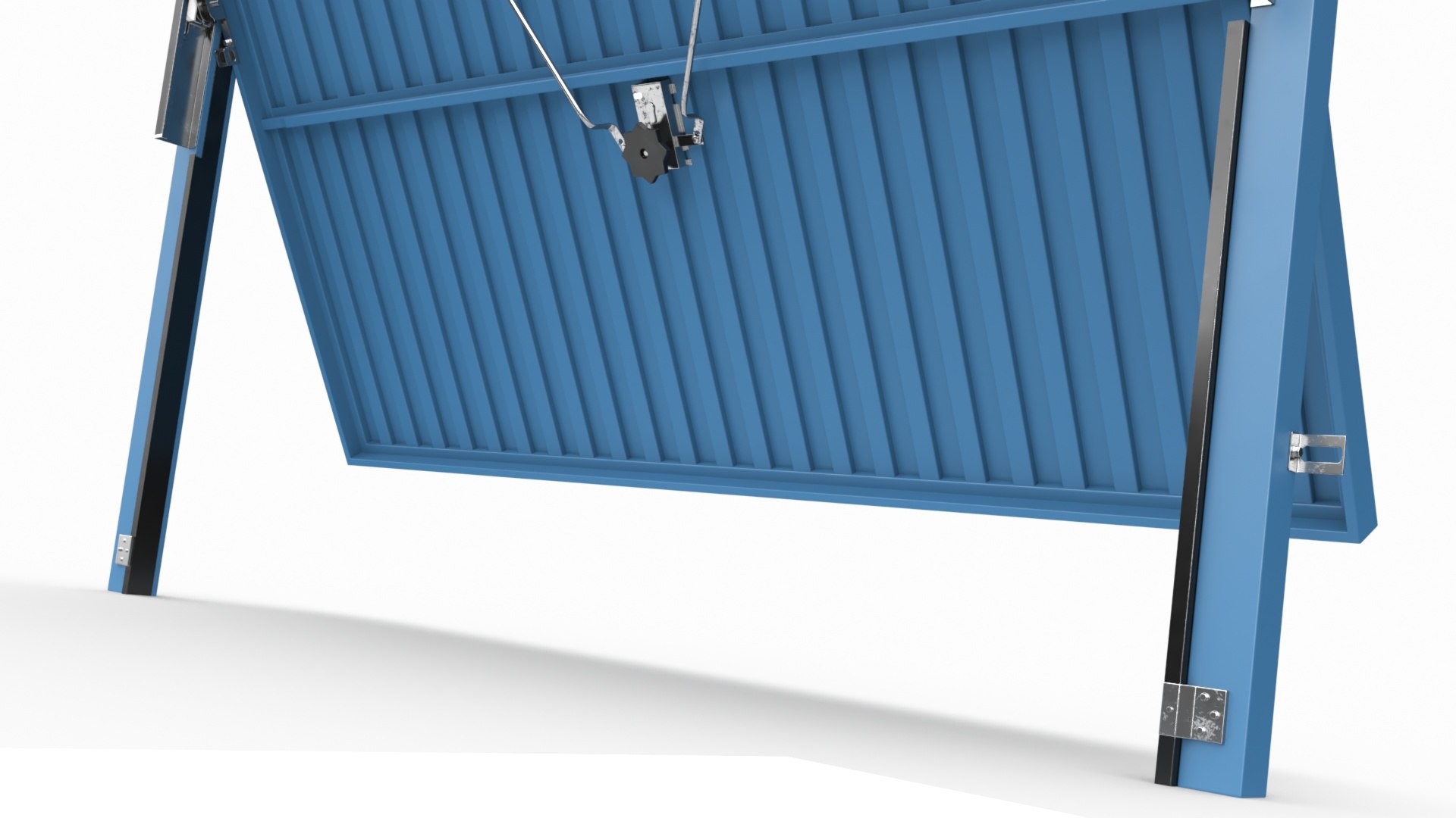 3D Traditional Garage Door Rigged For Maya - TurboSquid 2345959