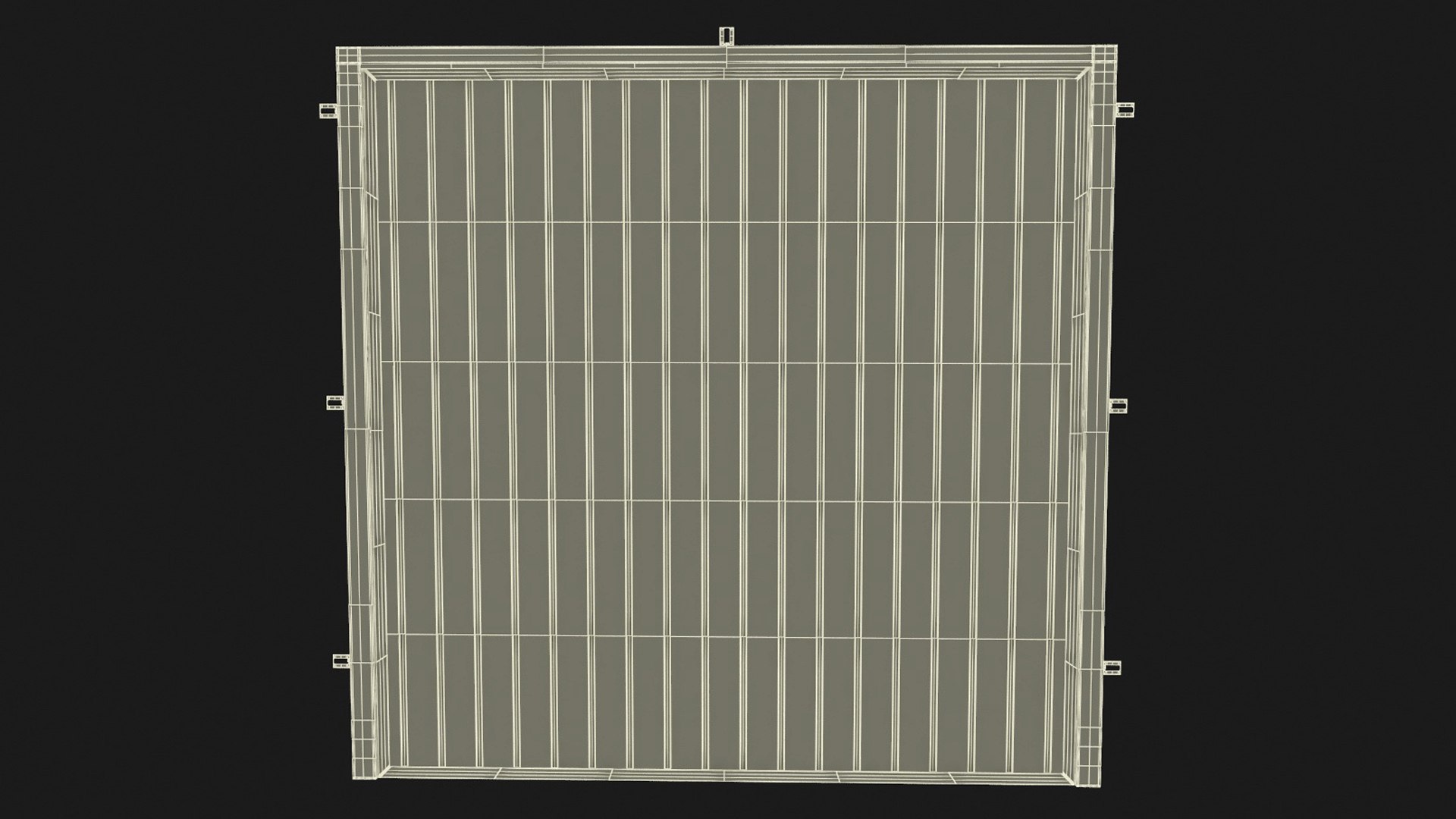 3D Traditional Garage Door Rigged For Maya - TurboSquid 2345959