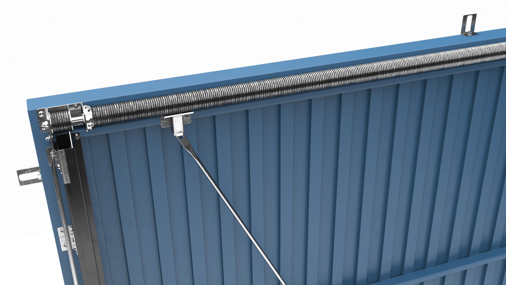 3D Traditional Garage Door Rigged For Maya - TurboSquid 2345959