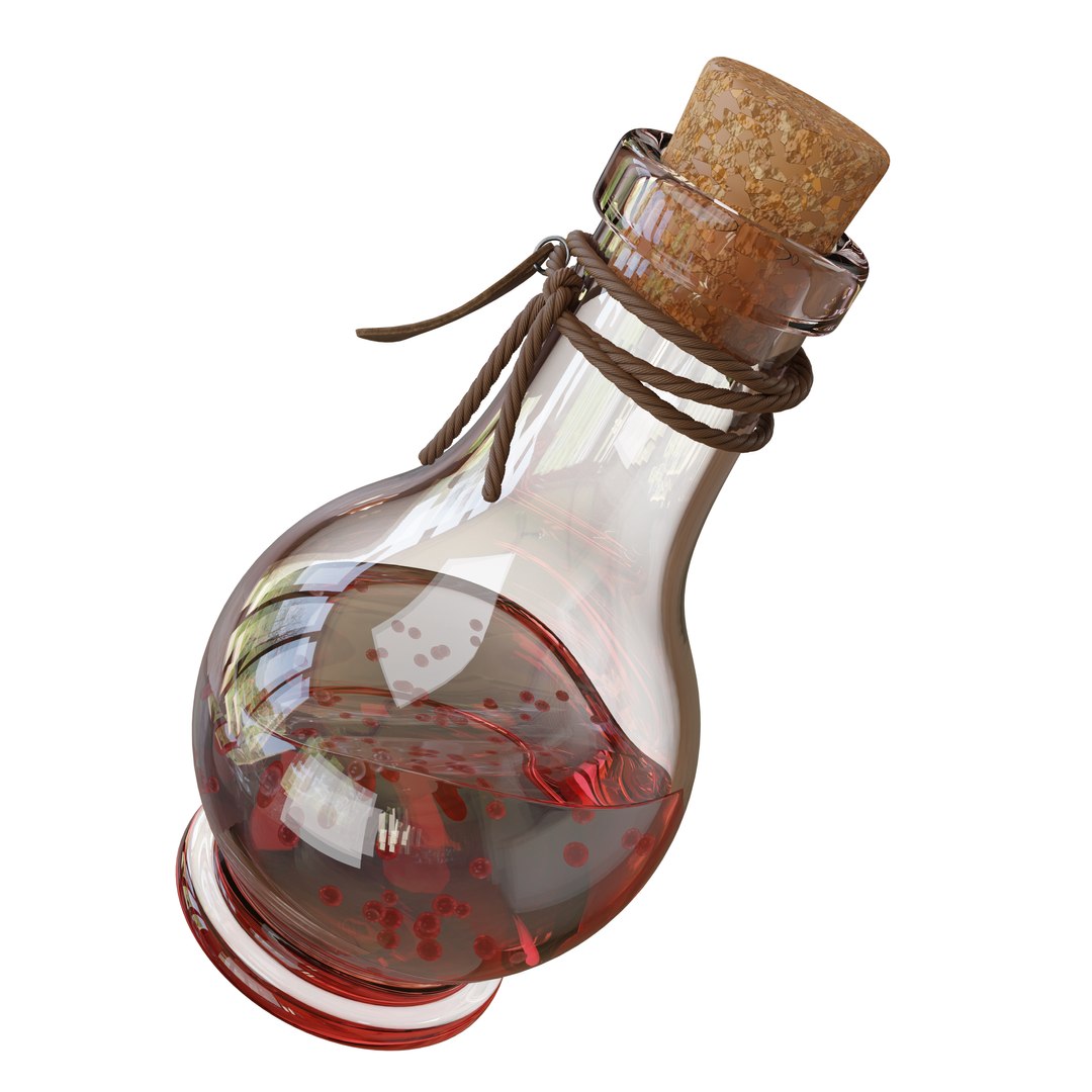 3D Health Potion Model - TurboSquid 2067843