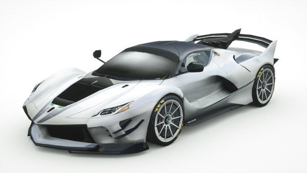 modelo 3d Supercar genérico v17 - TurboSquid 1275533