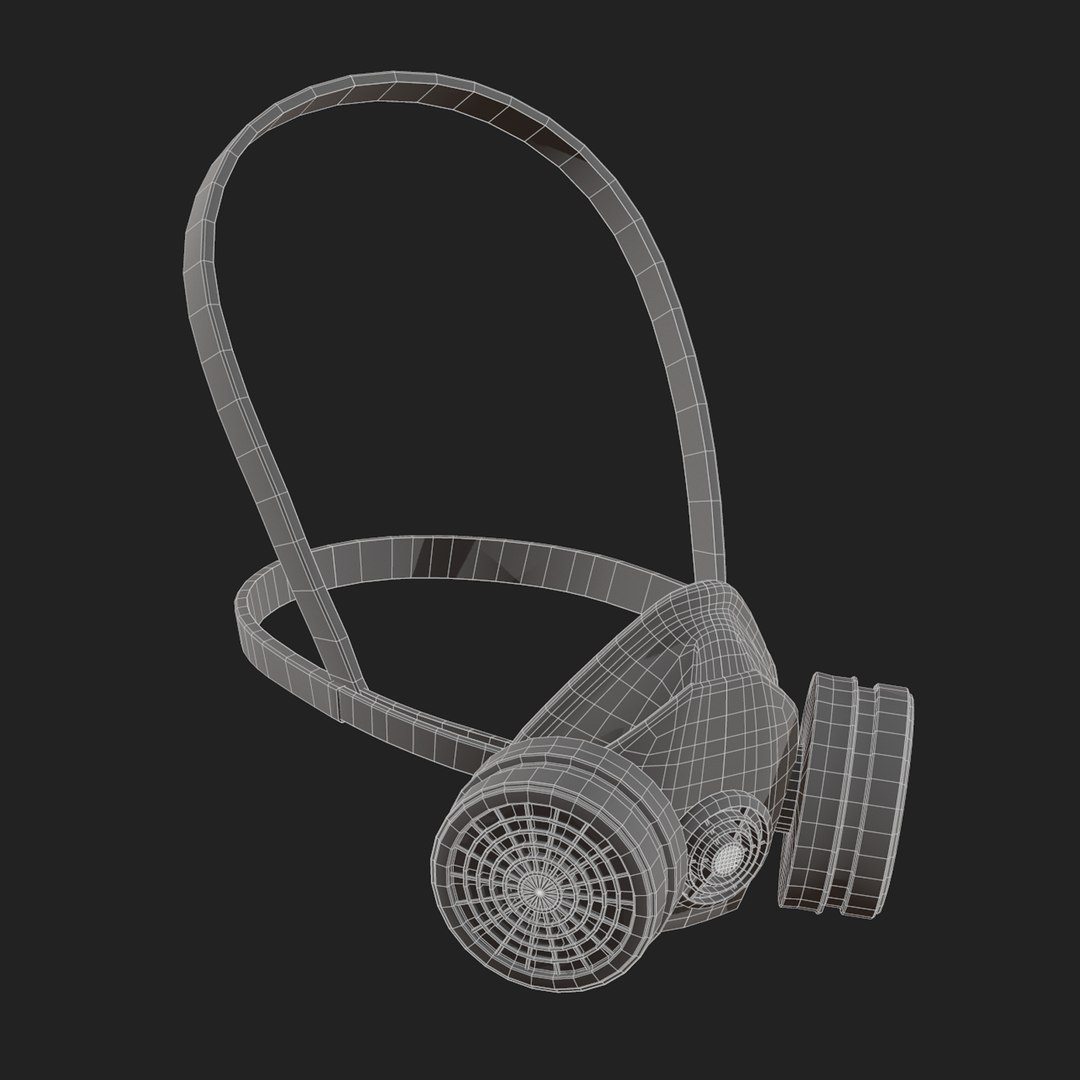 Gas Mask 3D Model - TurboSquid 1571073