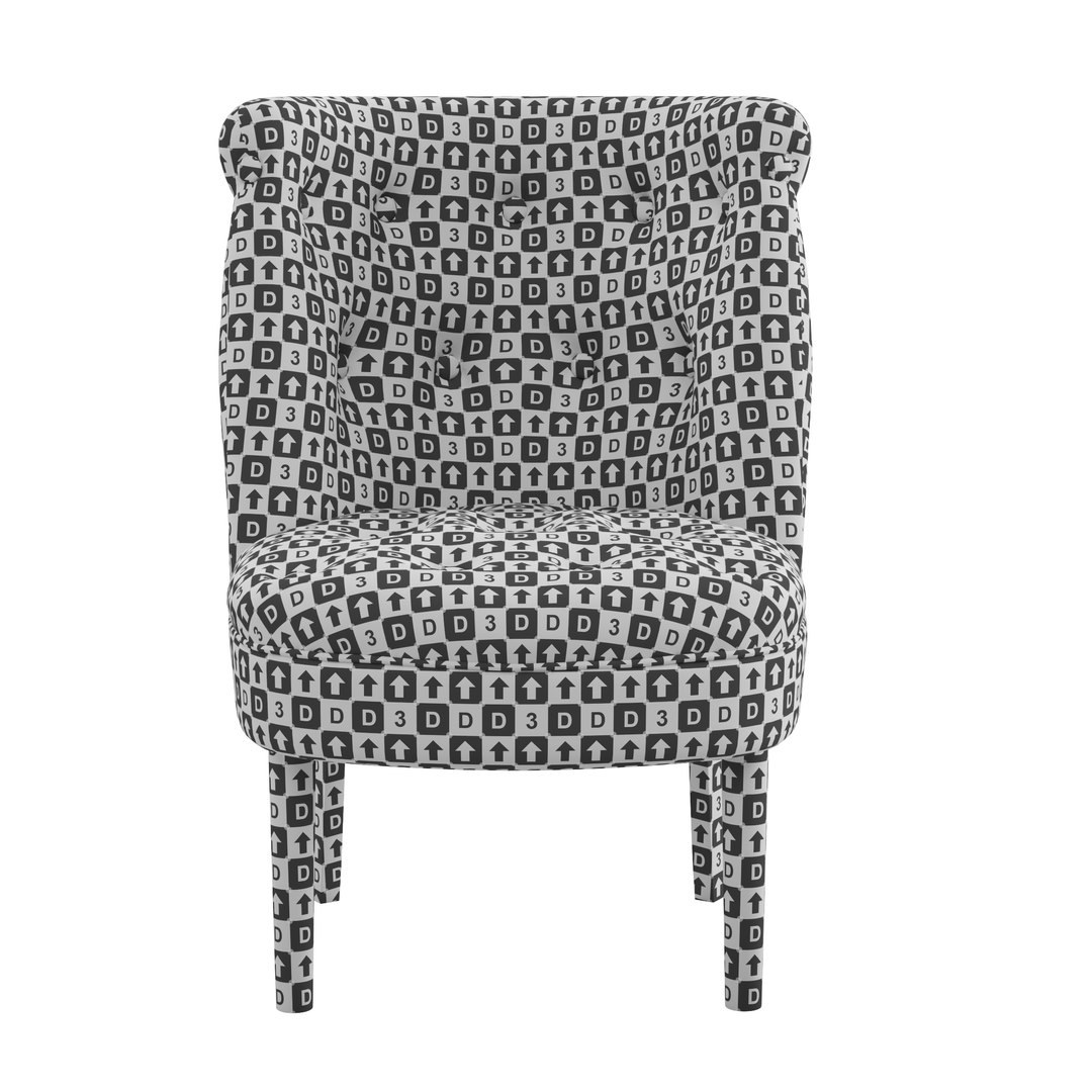 3D Upholstered Armchair HERCULES Kenley Series Model - TurboSquid 1774635